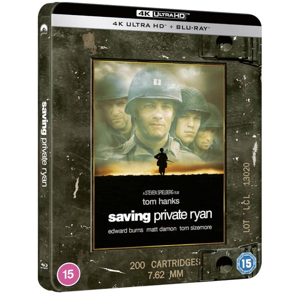 Saving Private Ryan - 4K Ultra HD Zavvi Exclusive 3 Disc Steelbook ...