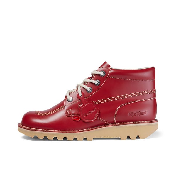Adult Mens Kick Hi Leather Red | Kickers