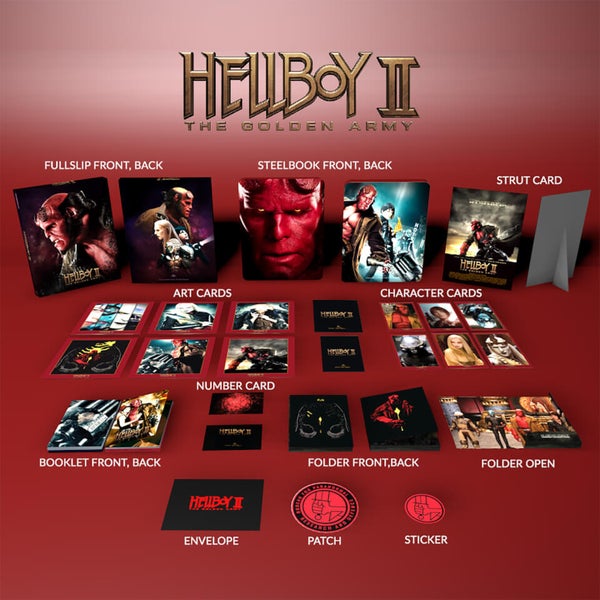 Hellboy 2 - 4K Ultra HD Limited Edition Collector's Steelbook (Includes ...