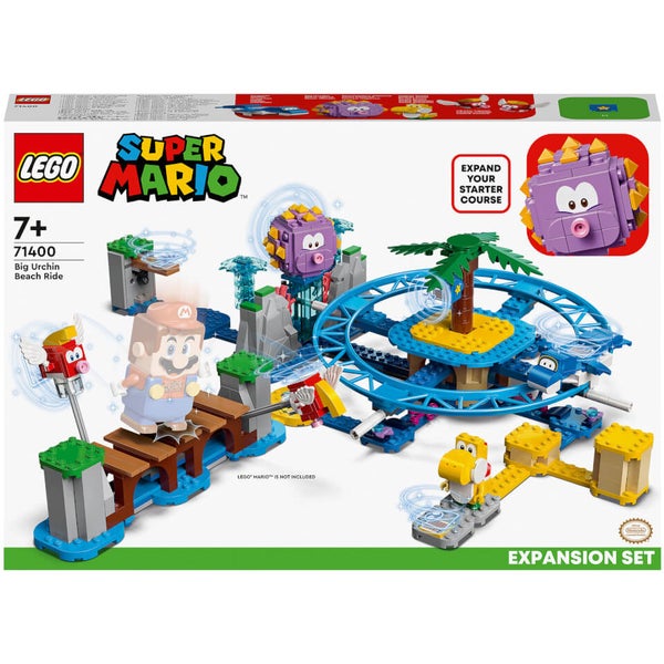 LEGO Super Mario Big Urchin Beach Ride Expansion Set (71400) Toys ...