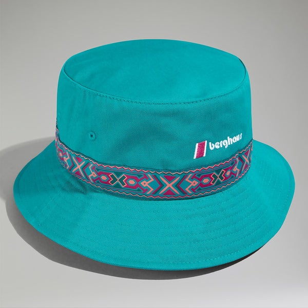 Women's Aztec Bucket Hat - Dark Turquoise | Berghaus