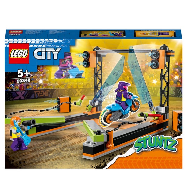 LEGO City: Stuntz The Blade Stunt Challenge Bike Set (60340) - IWOOT UK