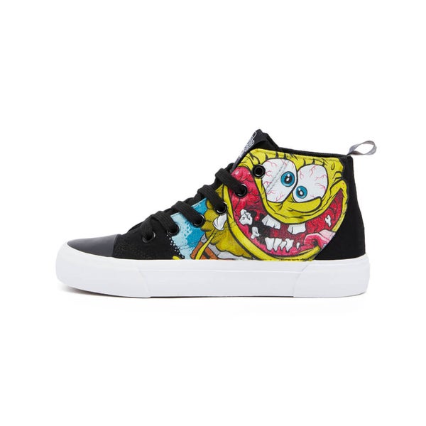 Akedo x SpongeBob SquarePants Kids' High Top - Black Clothing | Zavvi ...