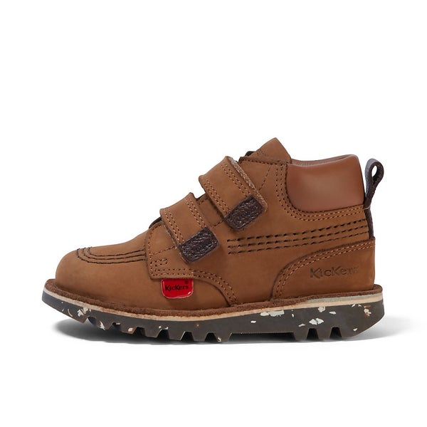 Infant Boys Kick Hi Roll Nubuck Tan | Kickers
