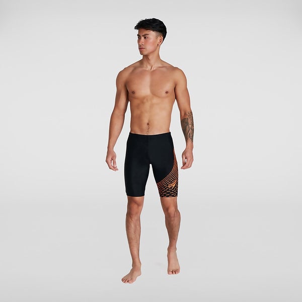 Men's Medley Logo Jammer Black/Orange | Speedo
