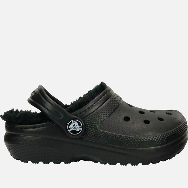 Crocs Kids' Classic Faux Shearling-Lined Rubber Clogs | TheHut.com
