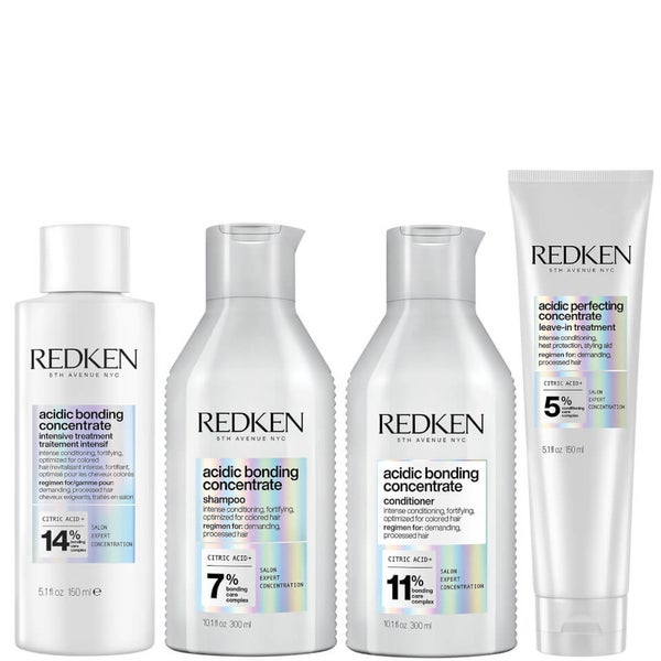 Redken Acidic Bonding Concentrate Intensive Pre-Treatment, Shampoo ...