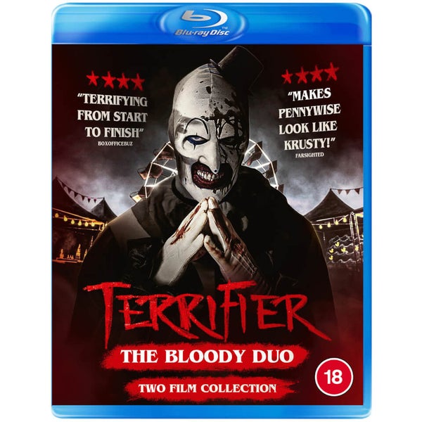 Terrifier Boxset (Terrifier & Terrifier 2) Blu-ray - Zavvi UK