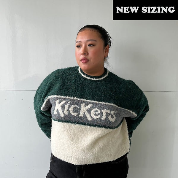 Women's Green Jumper | Kickers