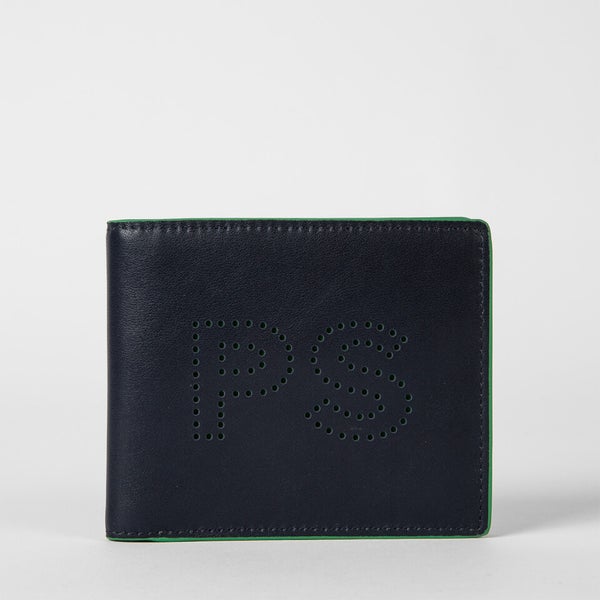 PS Paul Smith Logo-Detailed Leather Bifold Wallet | TheHut.com