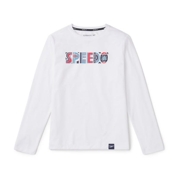 Long Sleeve Graphic Swim Shirt | Speedo USA