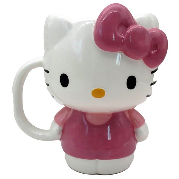 Hello Kitty 20oz Sculpted Mug Merchandise - Zavvi US
