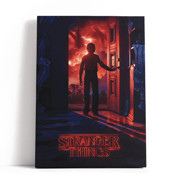 Decorsome x Stranger Things Poster Rectangular Canvas Homeware - Zavvi UK