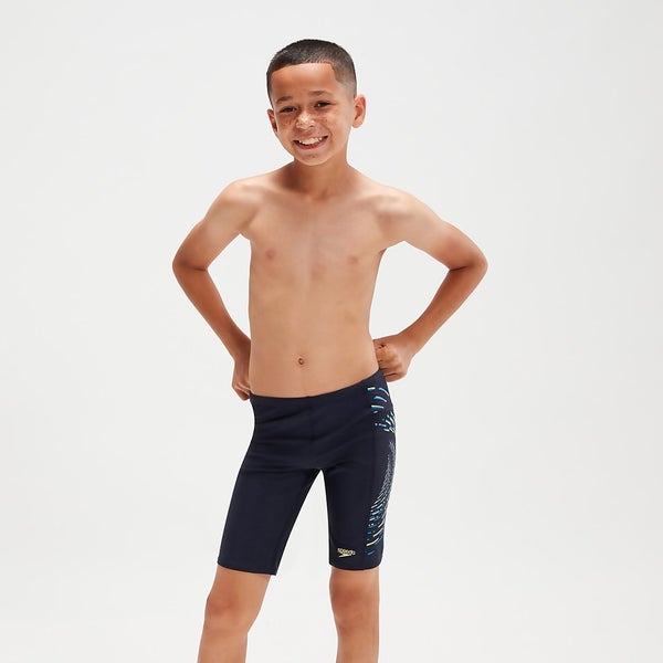Boys' Plastisol Jammer Navy/Blue | Speedo