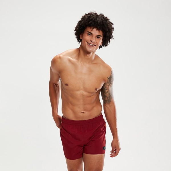 Men's Retro 13" Swim Shorts Oxblood/Coral | Speedo