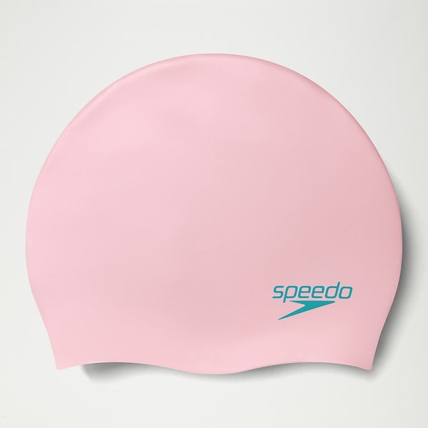 Junior Moulded Silicone Cap Pink | Speedo