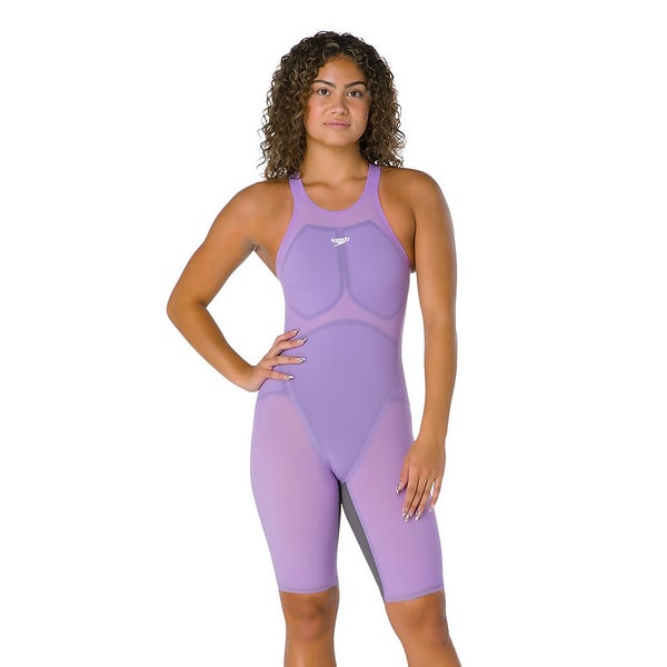 Women's Fastskin LZR Valor Open Back Kneeskin Purple | Speedo USA