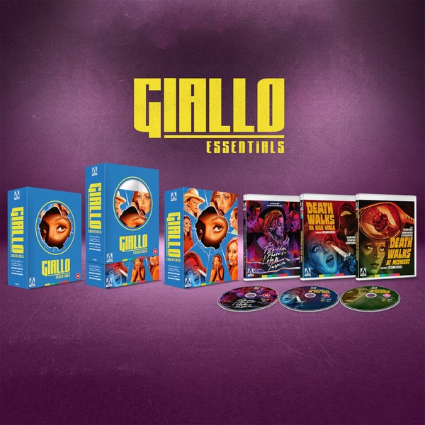 Giallo Essentials - Limited Edition (Blue) Blu-ray - Zavvi UK