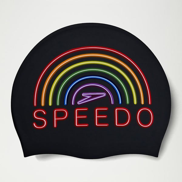 Adult Pride Silicone Cap Rainbow | Speedo