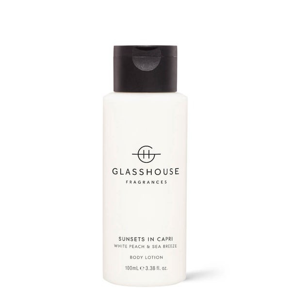 Glasshouse Fragrances Sunsets in Capri Body Lotion 100ml - LOOKFANTASTIC