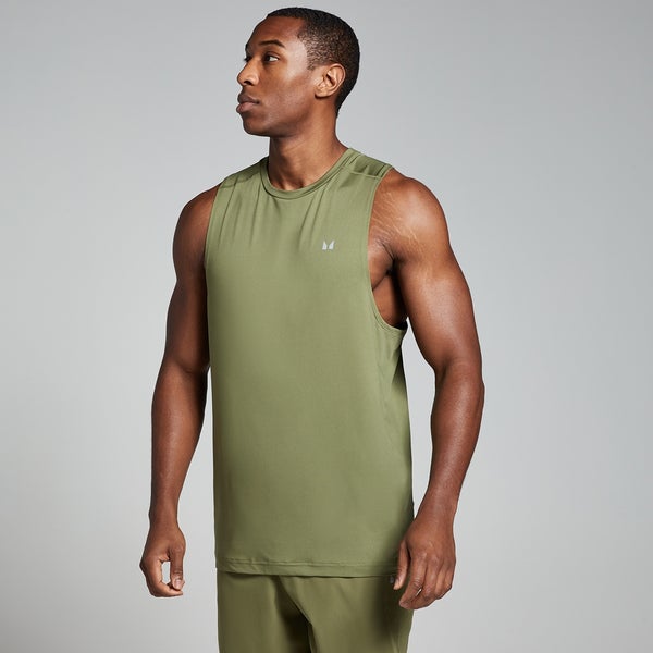 Mp Mens Velocity Tank Top Khaki Myprotein™