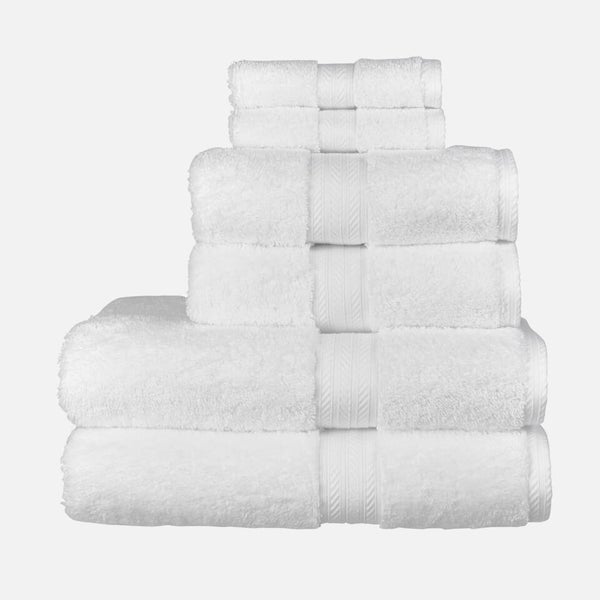 Christy Renaissance Egyptian Cotton Bath Towel - White - 76 x 142cm ...