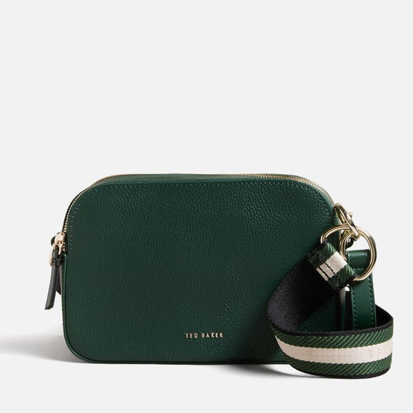 Ted Baker Darcelo Grained Leather Webbing Camera Bag | TheHut.com