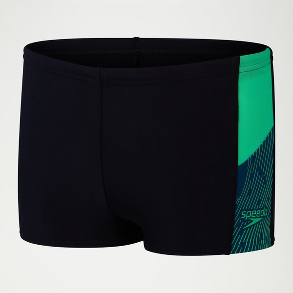 Boys Dive Aquashort Black/Green | Speedo
