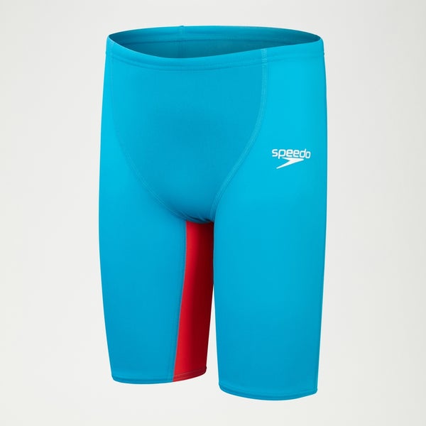 Boys Fastskin Junior Endurance+ Max High Waisted Jammer Blue/Red | Speedo