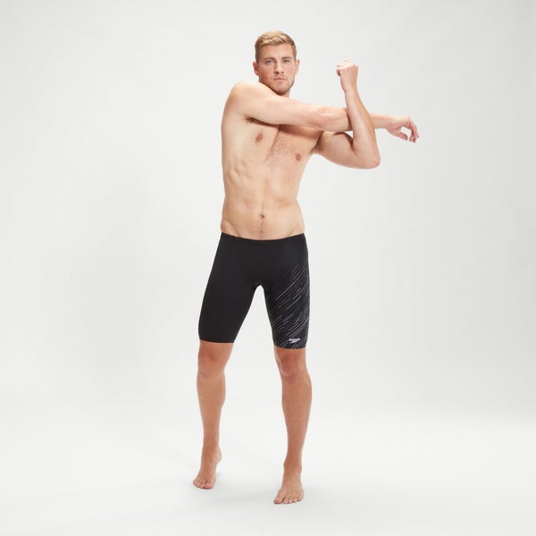 Men's Hyper Boom V-CutJammer Black/Grey | Speedo