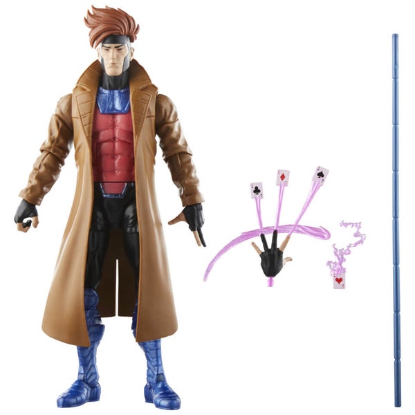 Hasbro Marvel Legends Series Gambit, 6" Marvel Legends Action Figures ...