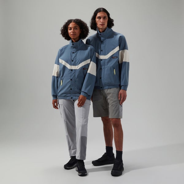 Unisex Vail 87 Wind Jacket Blue/Grey | Berghaus