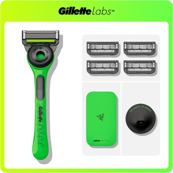 Gillette Labs Razer Razor Limited Edition with 4 razor Blade & Case ...