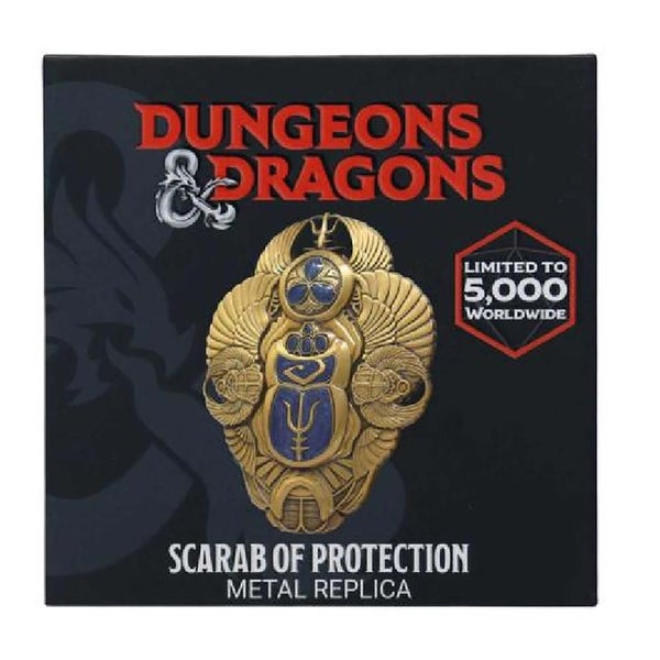 Dungeons & Dragons Limited Edition Replica Scarab of Protection ...