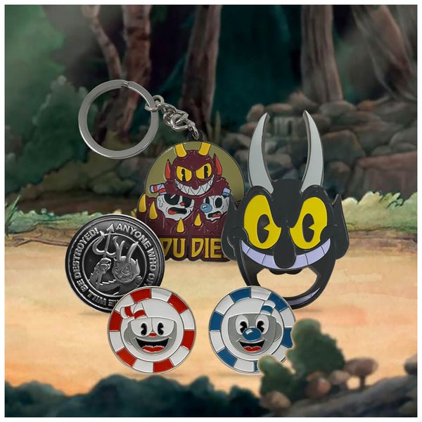 Cuphead - Mega Bundle Fanattik - RRP £47 Merchandise - Zavvi UK