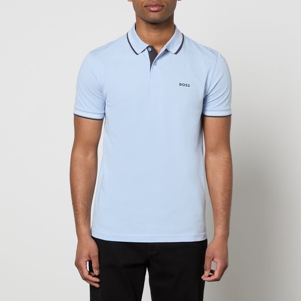 Boss Green Paul Stretch Cotton Piqué Polo Shirt
