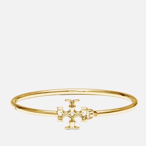 Tory Burch Eleanor Gold-Tone Bangle | 免邮