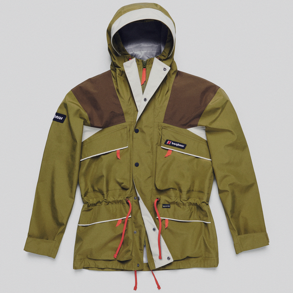 Unisex Trango Gore-Tex Waterproof Jacket - Green/Brown | Berghaus