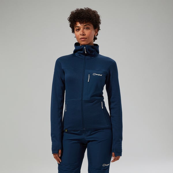 Women's Ridge-Hiker Hooded Jacket - Blue | Berghaus