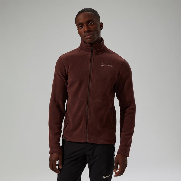 Men's Prism InterActive Polartec Fleece Jacket - Brown | Berghaus
