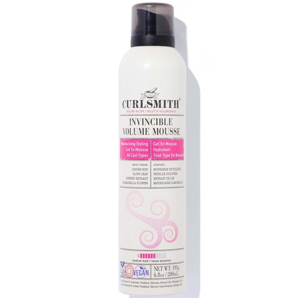 Curlsmith Invincible Volume Mousse 201ml | LOOKFANTASTIC AU