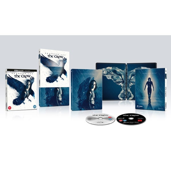 The Crow 4K Ultra HD Steelbook (Includes Blu-ray) 4K - Zavvi UK