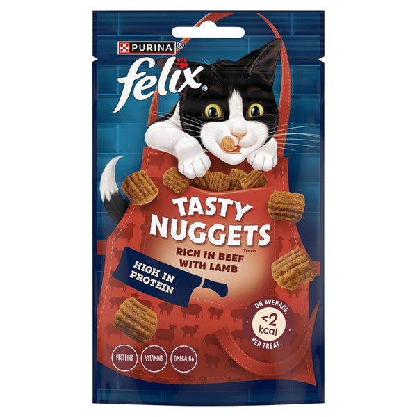 FELIX Nuggets Beef & Lamb Cat Treats 50g | Purina Direct