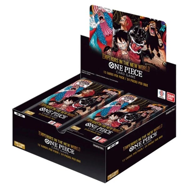 One Piece Card Game: Booster Pack CDU - Emperors In The New World (OP ...