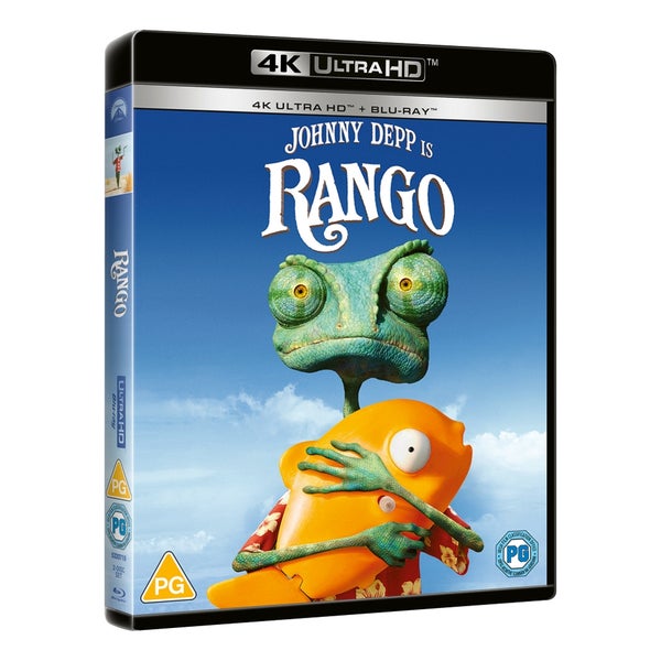 Rango 4K Ultra HD (Includes Blu-ray) 4K - Zavvi UK