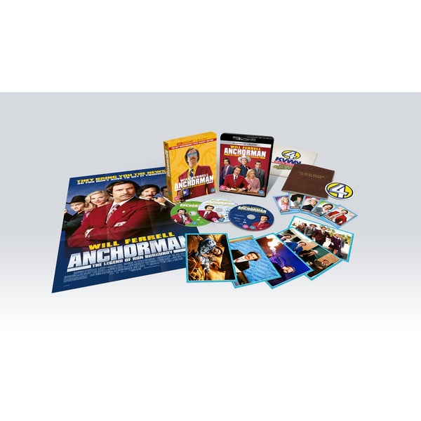 Anchorman: The Legend of Ron Burgundy 20th Anniversary 4K Ultra HD ...