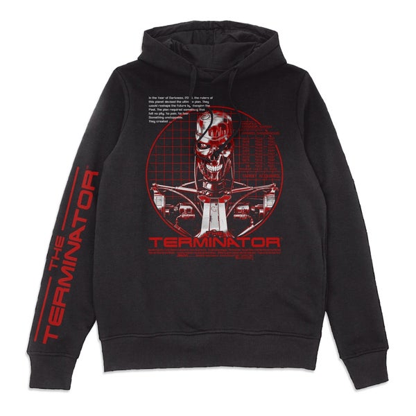 The Terminator Target Acquired Hoodie - Black Clothing - Zavvi UK