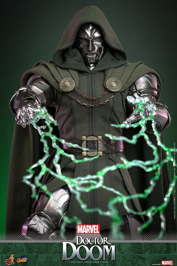 Hot Toys Marvel Doctor Doom 1:6 Scale Collectible Figure Merchandise ...