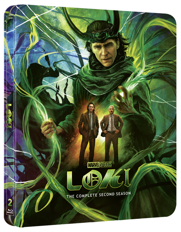 Marvel Studios Loki Season 2 4K Ultra HD & Blu-ray Steelbook (Disney+ ...