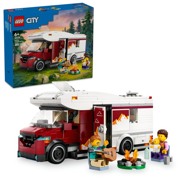 LEGO City Holiday Adventure Camper Van Toy Vehicle Set 60454 Toys ...